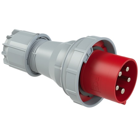 Priza portabila PCE Power Twist 125A 400V 3P+Z+N, rosie, IP67 - eMAG.ro