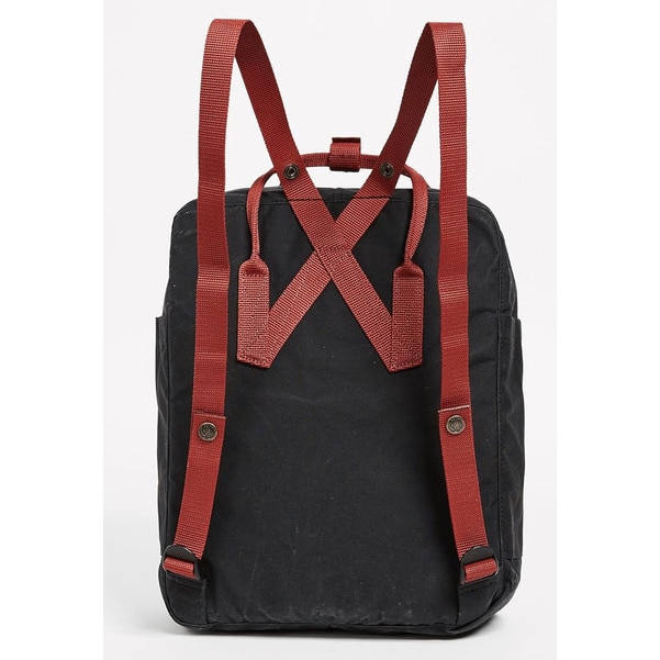 Раница, Fjallraven Kanken, Черен / Червен цвят - eMAG.bg