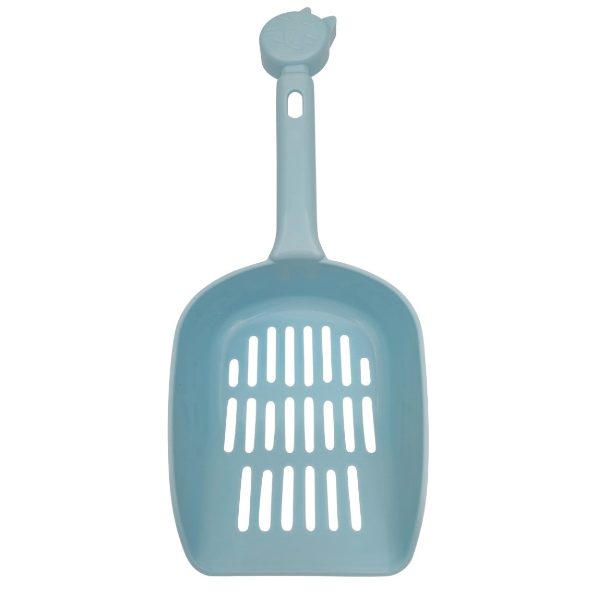 Lopatica Litiera PETRO din Plastic, Design Cap Maner Pisica (25.5x10.2 ...