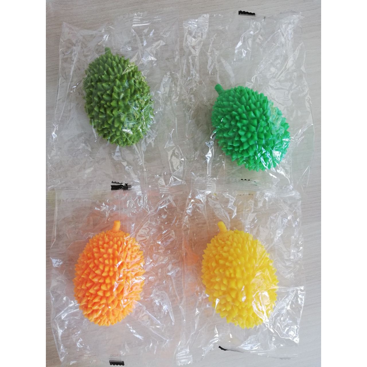 Set 4 Mingi slime antistres cu tepi VisionXXI, diverse culori - eMAG.ro