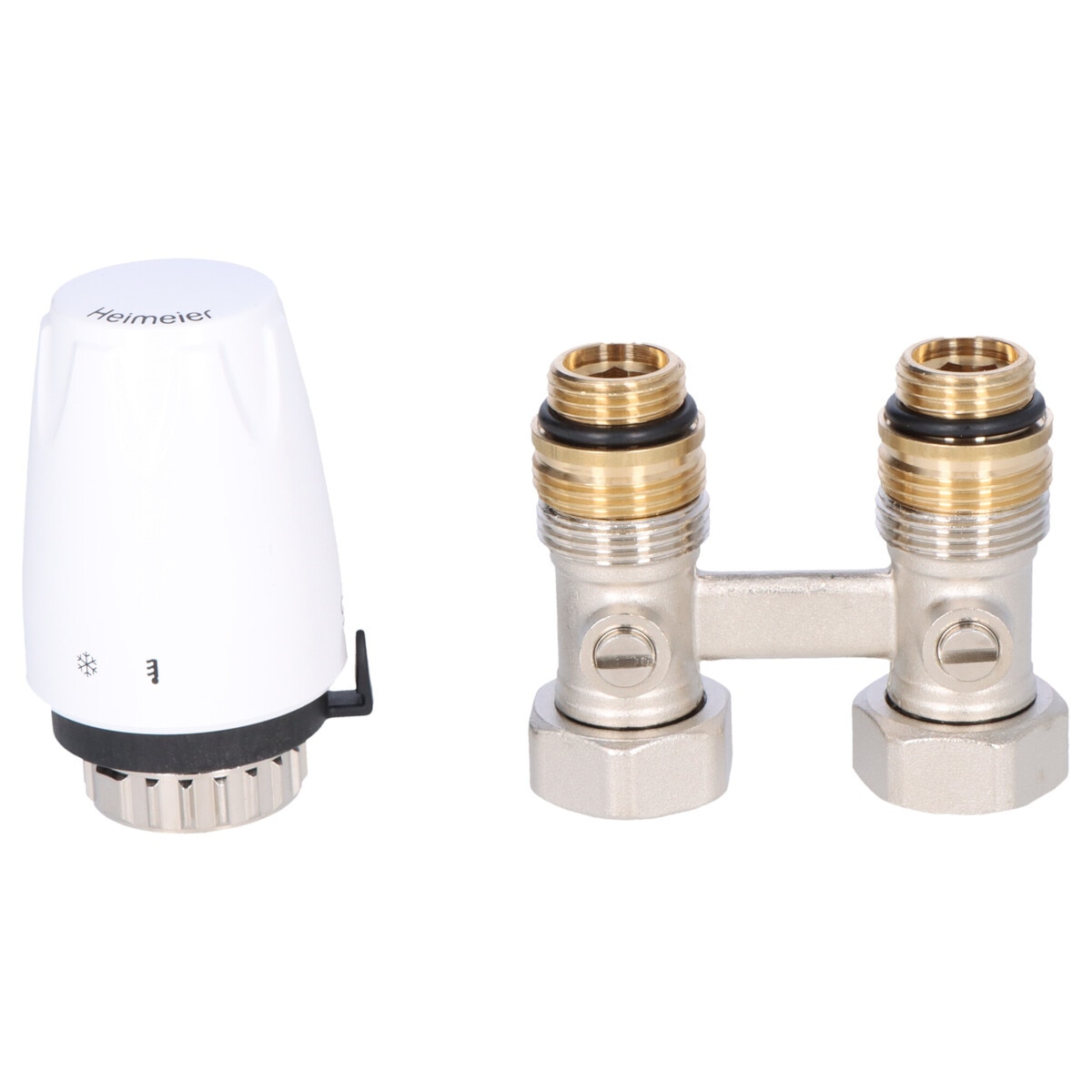 Set termostat cu valva pentru calorifere, IMI HEIMEIER, cu cap de ...