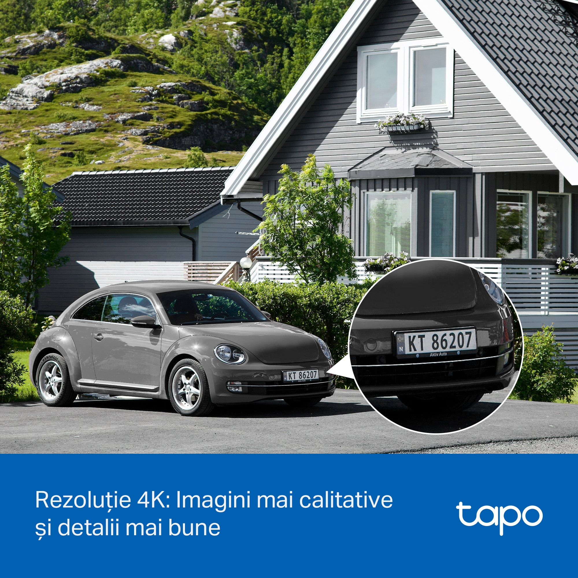 Kit camera de supraveghere Wireles cu panou solar TP-Link Tapo C660 KIT cu Pan/Tilt 360 grade ...