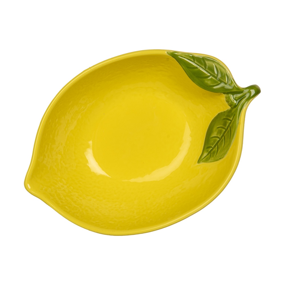 Bol ceramica galbena verde Lamaie 18x12x5 cm, 225 ml - eMAG.ro