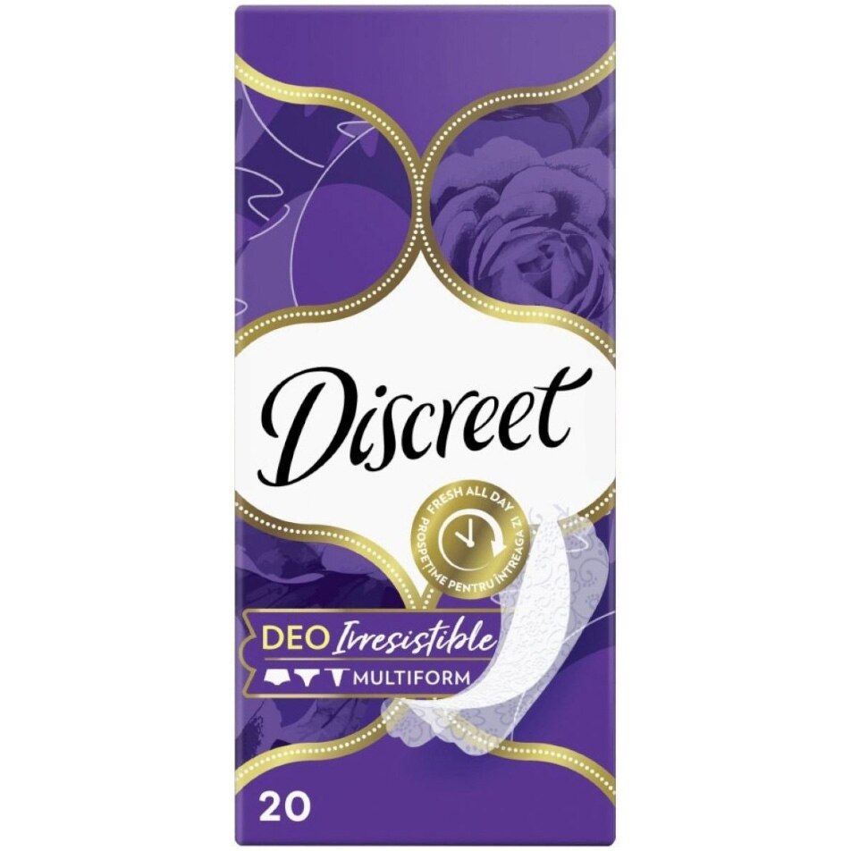 Absorbante Discreet Irresistible, 20 buc - eMAG.ro