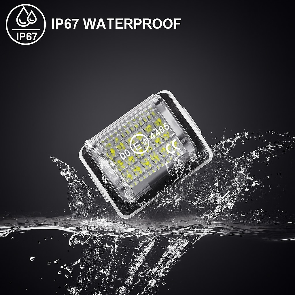 Set 2 Lampi LED Numar, AutoREY®, Compatibile Mercedes-Benz W204, W221 ...