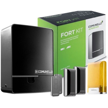 Automatizare pentru poarta culisanta de pana la 600kg, Motor 24V, Comunello Fort 600 ...