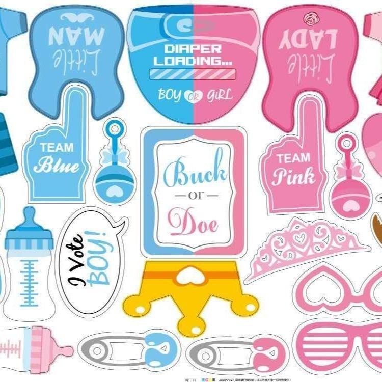 Set 30 de Accesorii pentru Petrecere, Props pentru Coltul de Poze ...