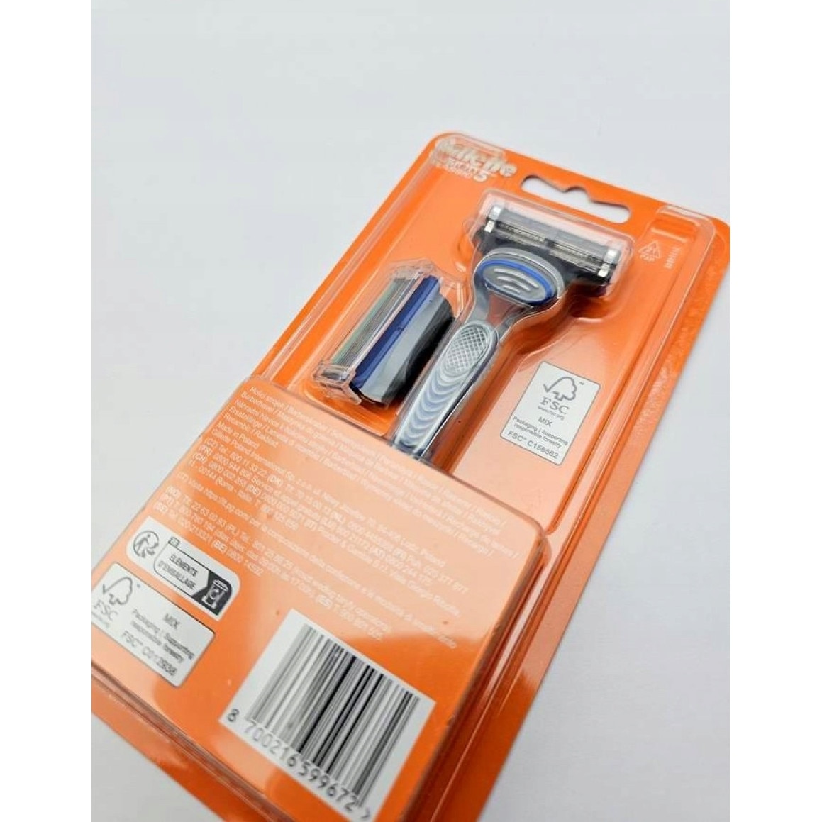 Gillette Fusion 5 Classic borotva + 2 pótfej - eMAG.hu