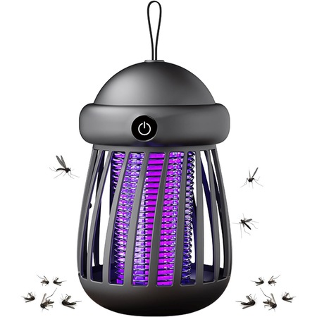 Lampa anti insecte UV, OEMG®, antitantari, anti molii, 360° radiatie ...
