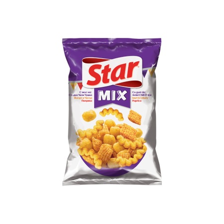 Star snacks mix iaurt & chilli, 5x 90 g - eMAG.ro