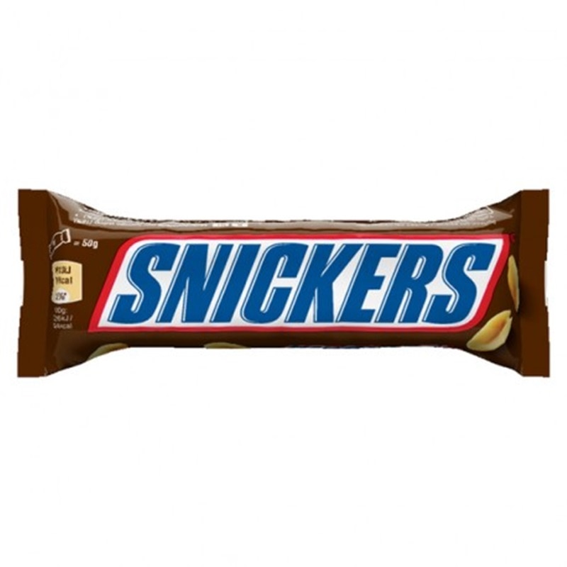 Baton Ciocolata cu Alune si Caramel SNICKERS, 40 de bucati x 50 gr ...