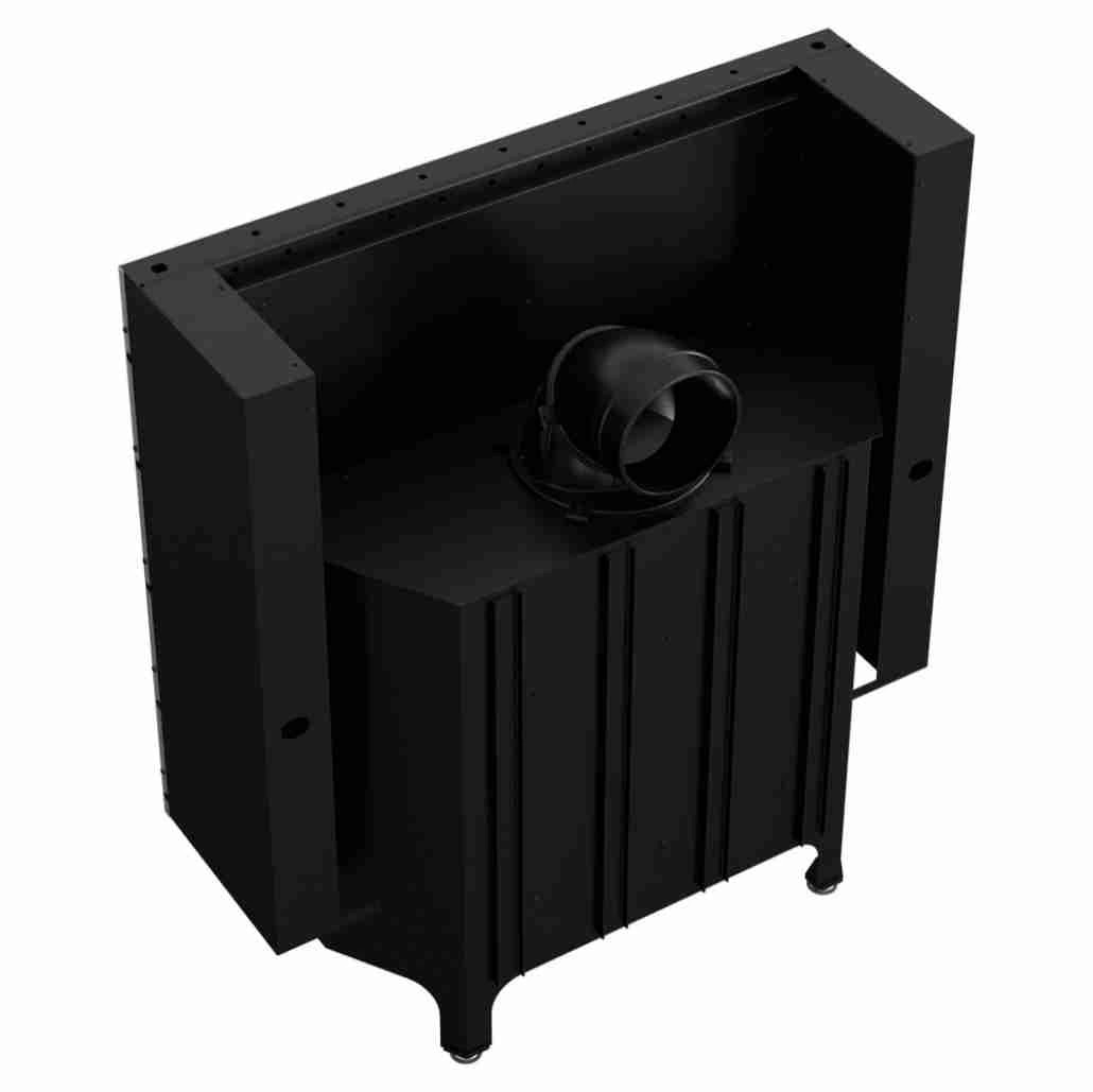 Semineu Kratki N140 deschidere verticala samota neagra - eMAG.ro
