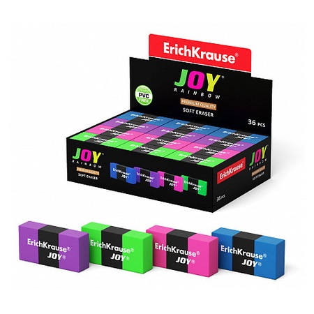 Set 5 radiere ErichKrause Joy Rainbow - eMAG.ro