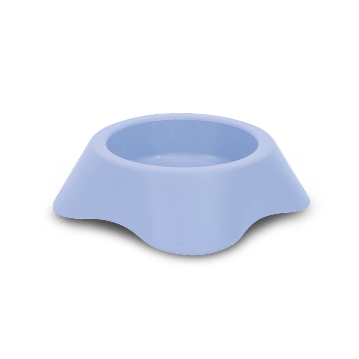 Castron pentru Caini NUVOLA 4 (1 L) - Bol Plastic Dur, Antiderapant ...