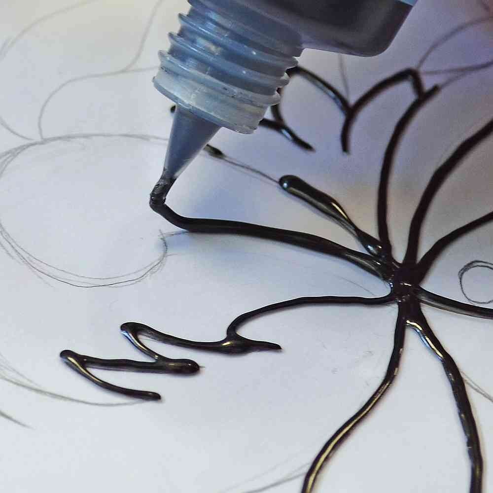 Vopsea pentru ferestre, cu aplicator, VIVA DECOR, 90ml Alb zapada - eMAG.ro