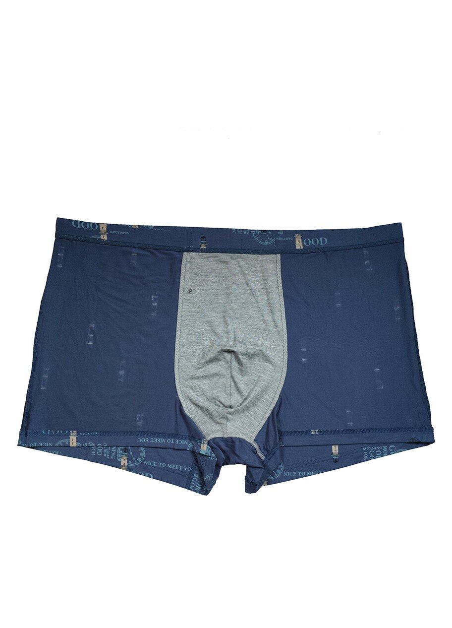 Boxeri barbati, 2 perechi, Classic underwear, modal, albastru lac, 4XL ...