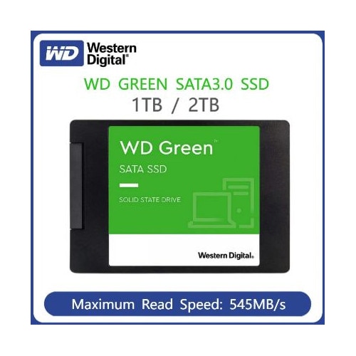SSD intern Western Digital Green 2.5 inch 1TB SATA III 545MBs - eMAG.ro