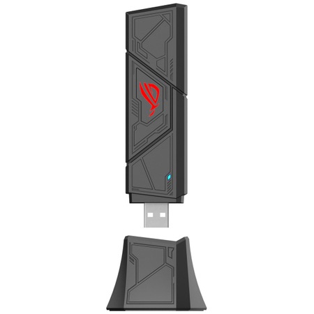 Adaptor wireless ASUS ROG USB-BE92, BE6500, Tri-Band, 4096-QAM, MLO ...