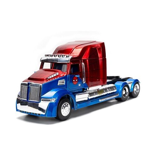 Macheta Camion Spider-man Western Star 57X- 1/24 Jada - eMAG.ro