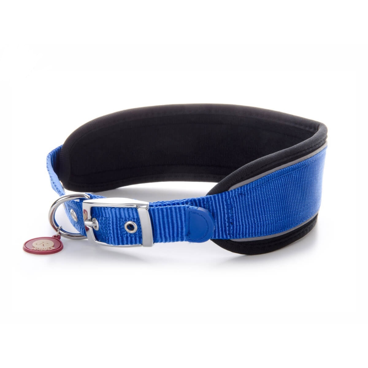 Zgarda Caini COMFORT pentru Caini de Talie Medie, Albastra (M: 40-49 cm ...