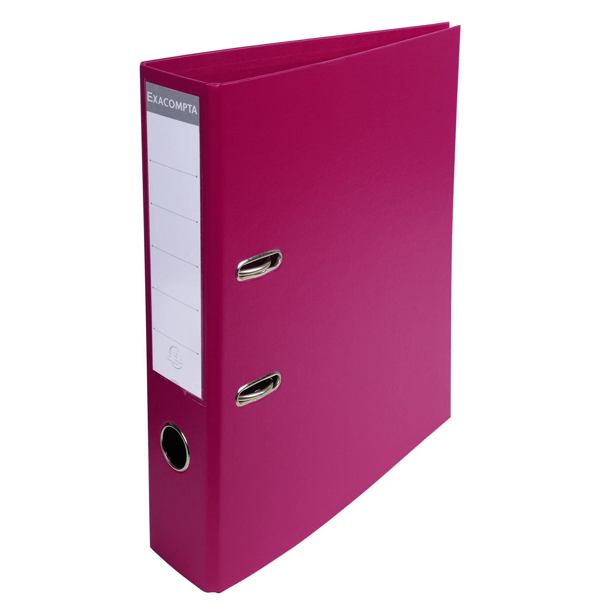 Organizator de dosare Exacompta Prem'Touch din PVC, A4, 70 mm, fuchsia ...