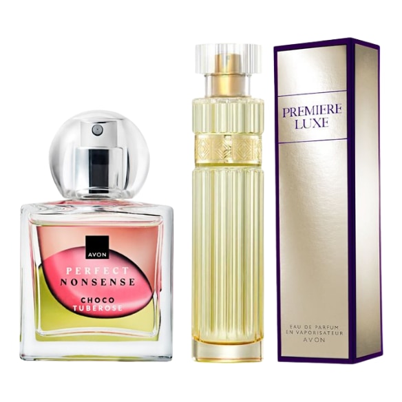 Set Parfumuri Avon, Choco Tuberose & Premiere Luxe, 2 x 50 ml, floral ...
