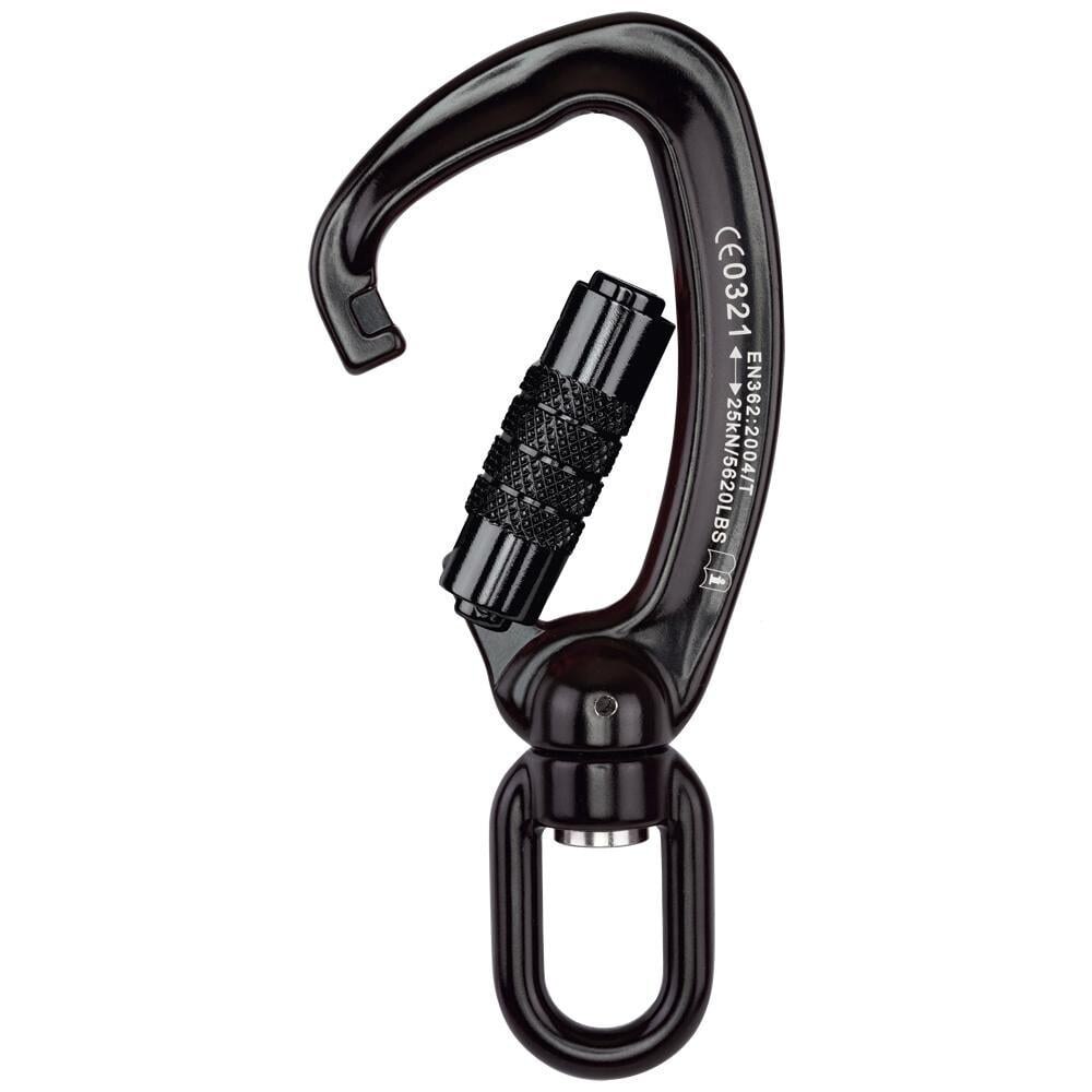 Carabiniera din aluminiu Vertiqual Nemo, culoarea negru, 25 kN, 170g ...