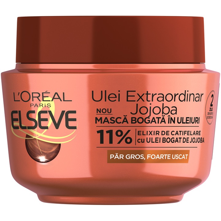 Masca de par L'Oreal Paris Elseve Ulei Extraordinar pentru par uscat ...