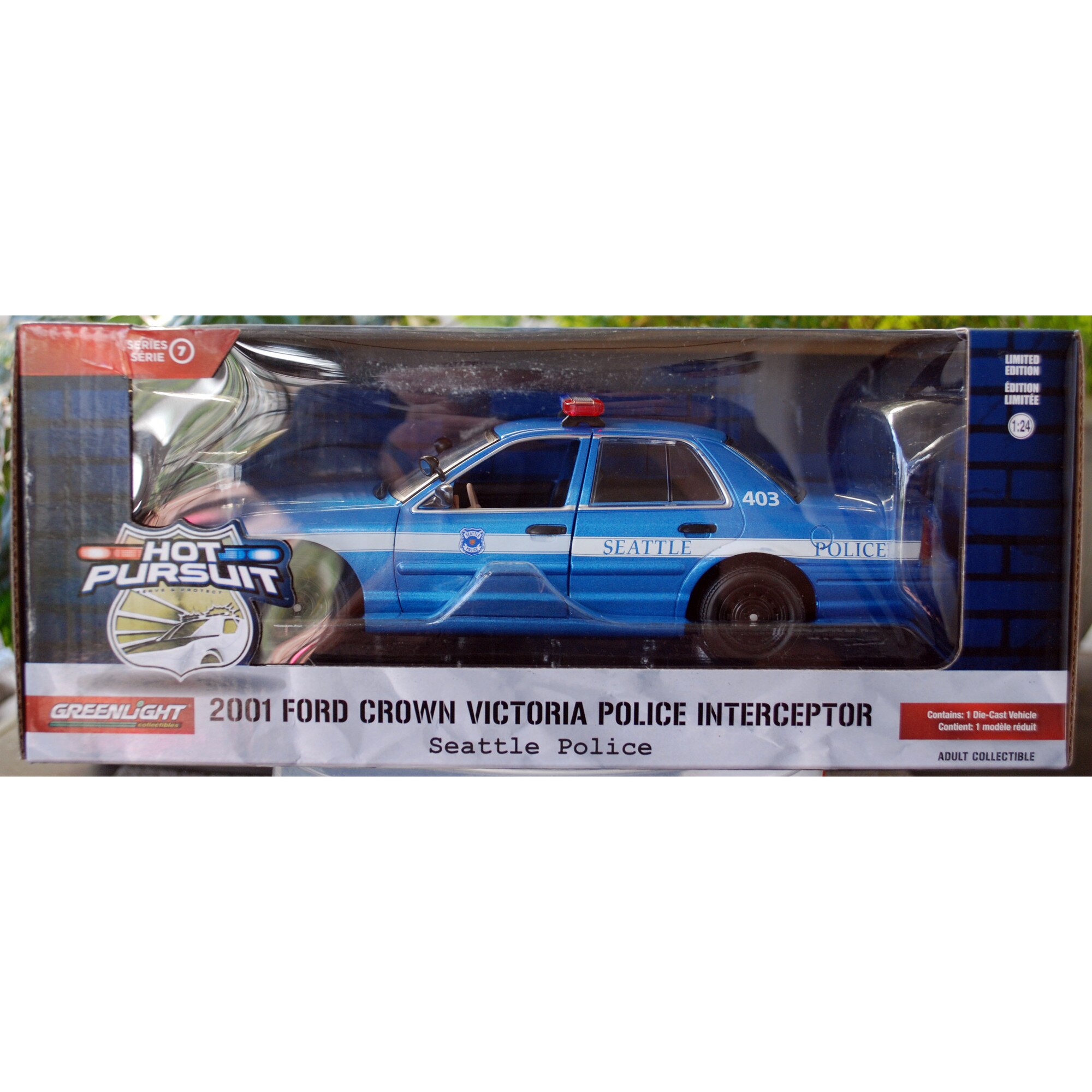 Macheta Ford Crown Victoria Police interceptor 2001 Seattle Police - 1/ ...