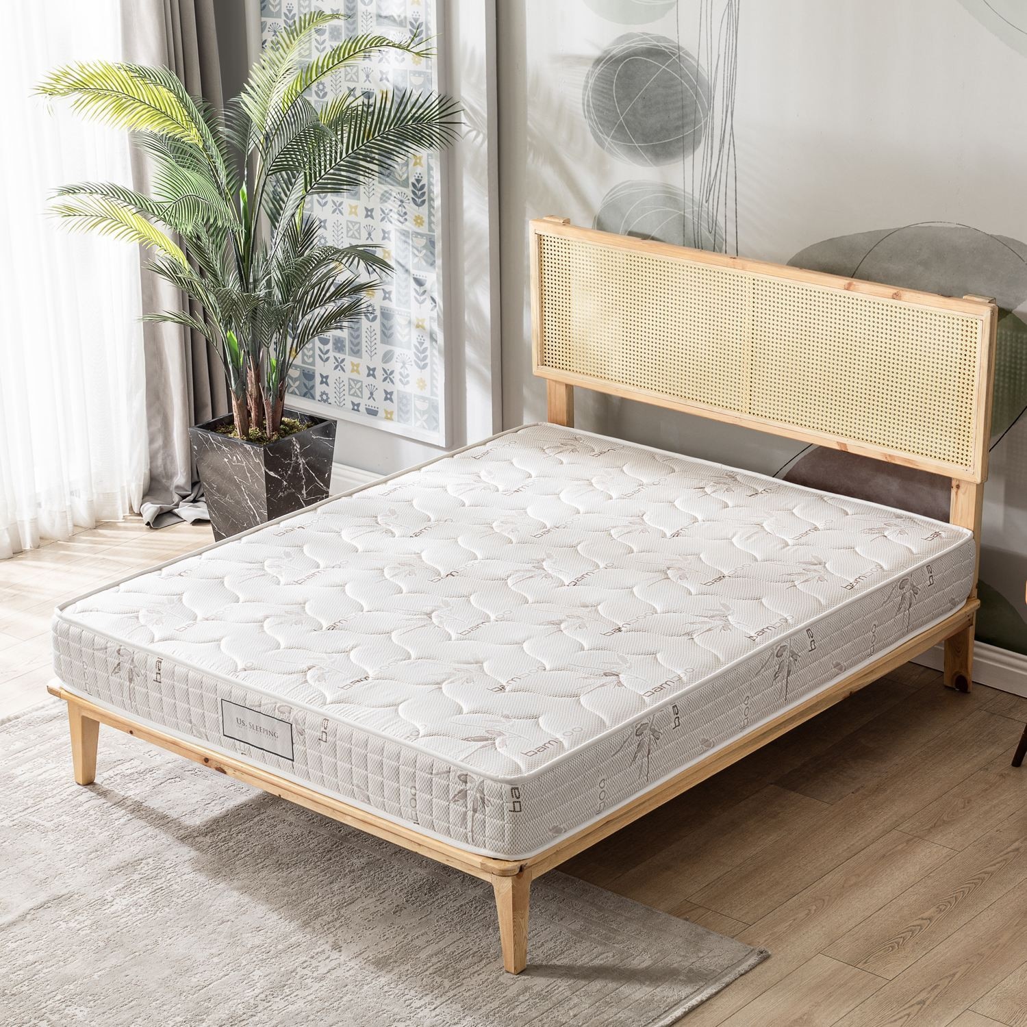 Saltea Woody Fashion, 180x200cm, fara arc, 14cm inaltime - eMAG.ro