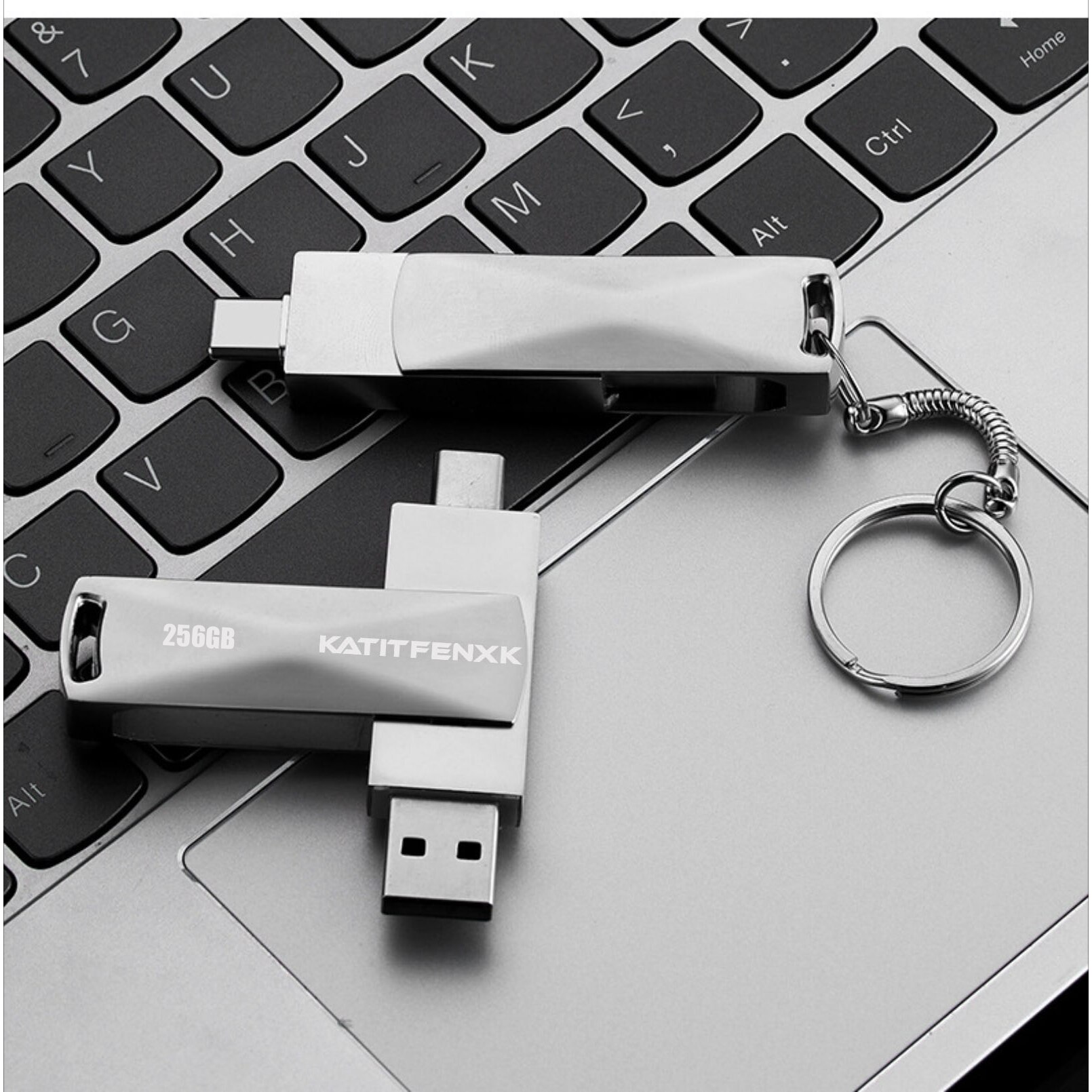 Stick Memorie USB 3.0, KATITFENXK®, 256GB, High Speed, Backup fisiere ...
