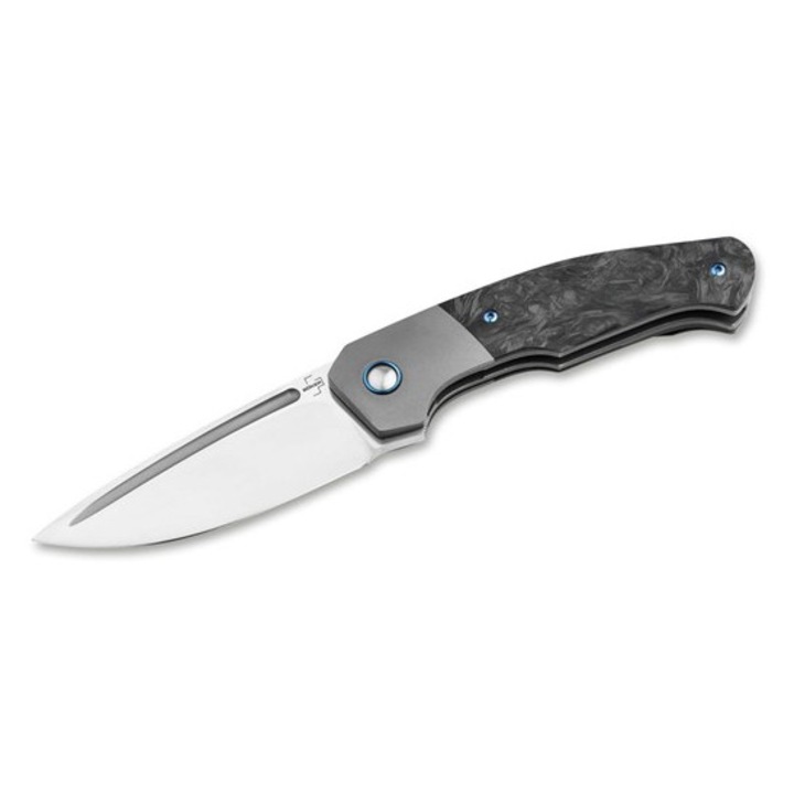 Cutit pliant Boker Plus Collection 2025, lama drop-point CPM MagnaCut ...