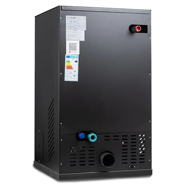 Centrala termica cu peleti KOPH PM 40 kW, 240 mp, buncar peleti 100 kg ...