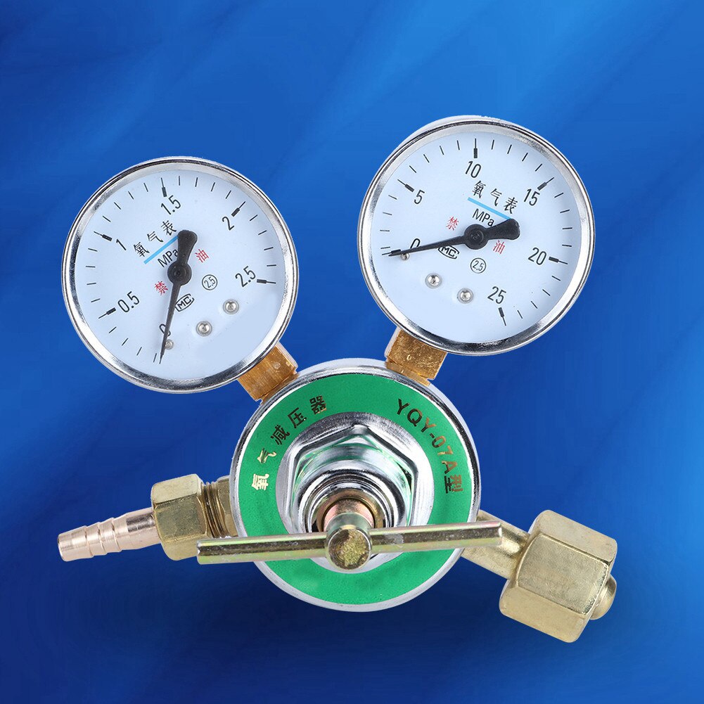 Regulator de gaz oxigen, manometru, reductor de presiune pentru butelie ...