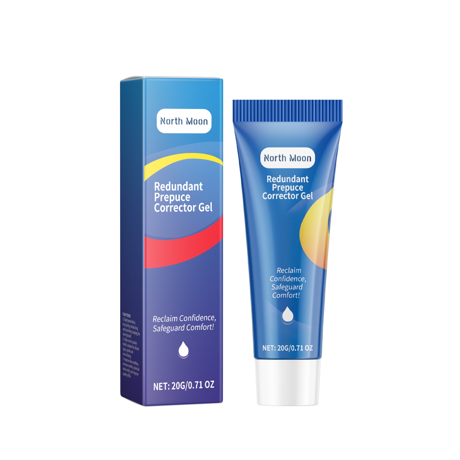Gel de reparare pentru preput barbati, 20g, hidratare profunda ...