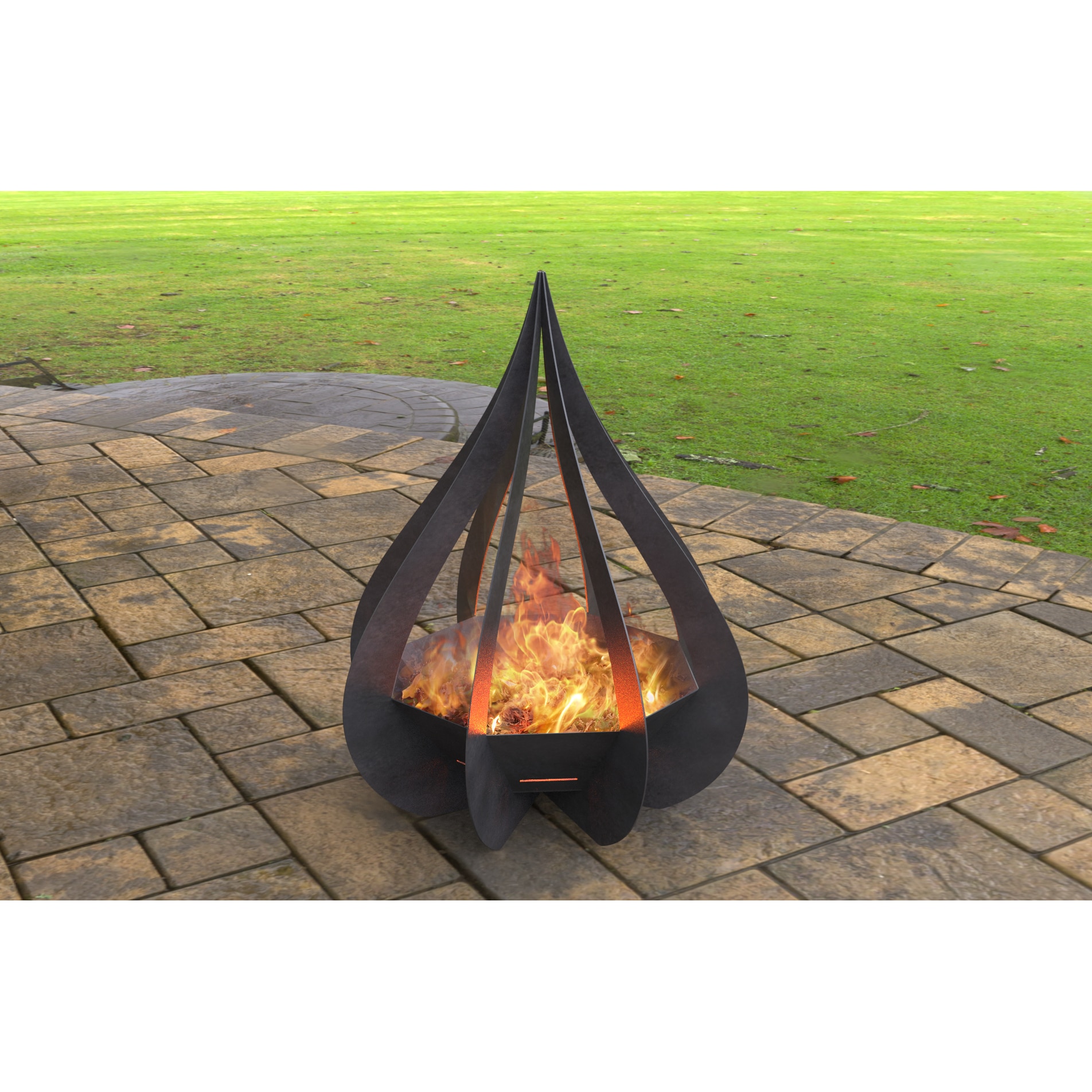 Fire pit, Vatra de foc, Otel 3mm - eMAG.ro
