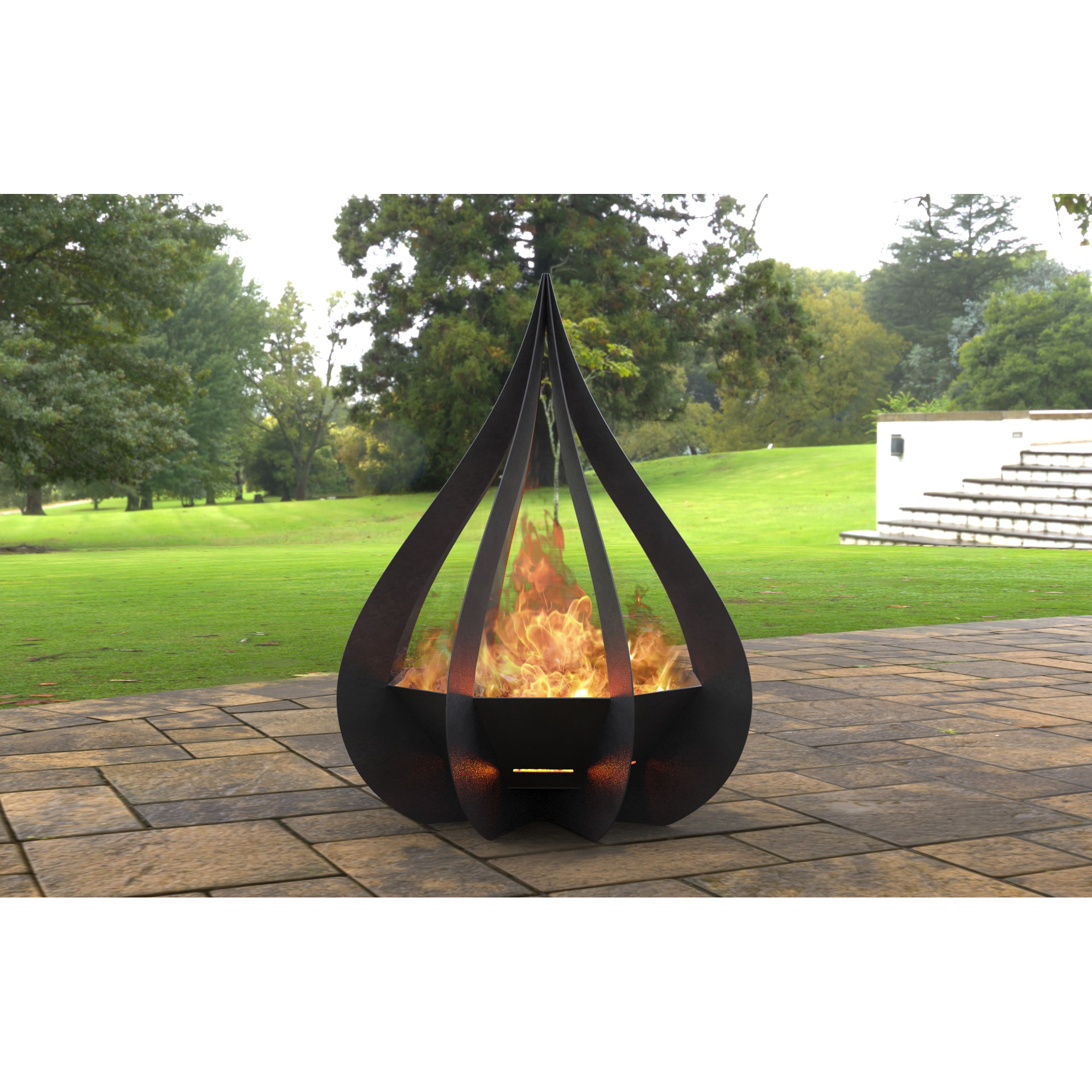 Fire pit, Vatra de foc, Otel 3mm - eMAG.ro