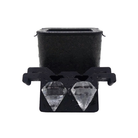 Forma cuburi de gheata, 2 cuburi mari, silicon de calitate alimentara ...