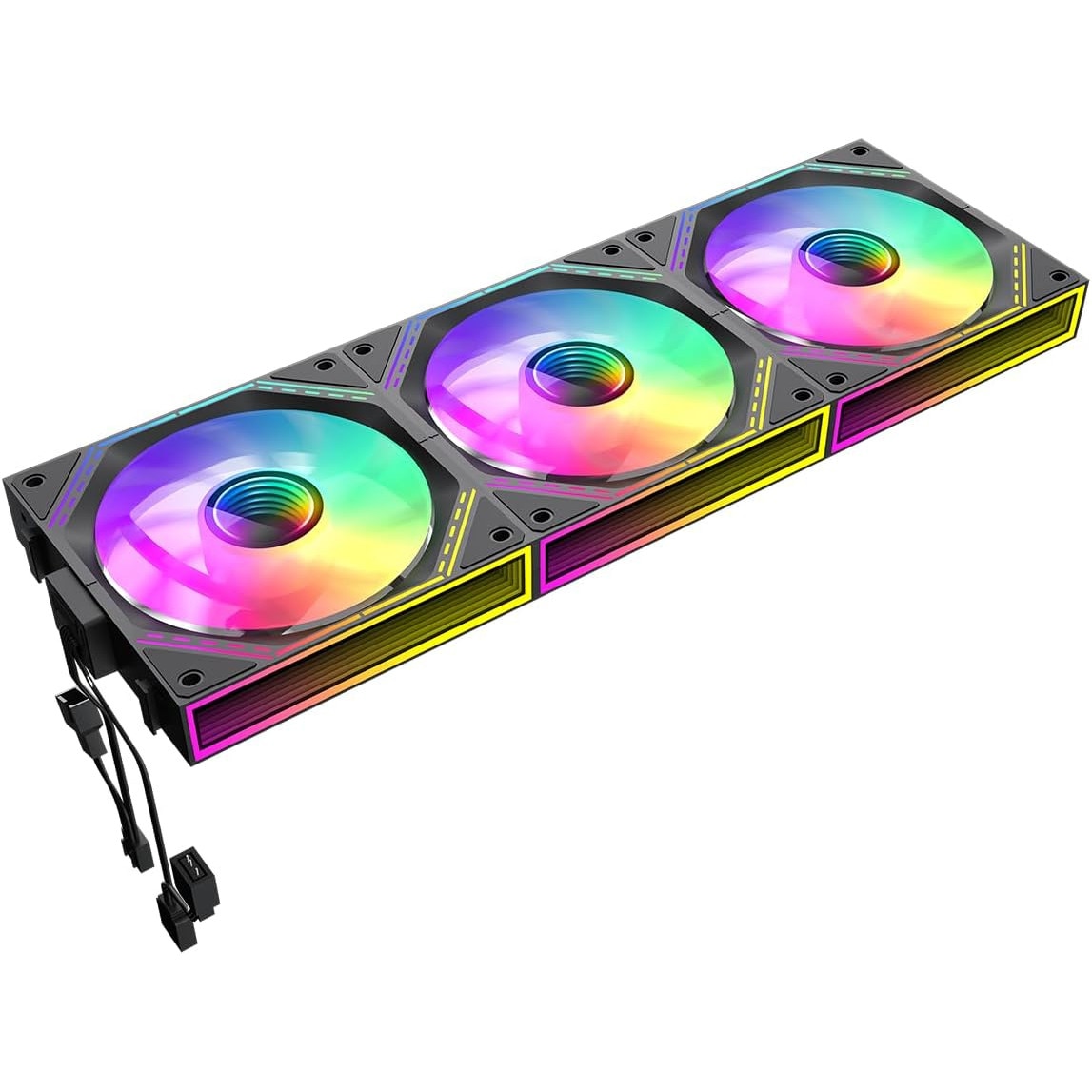 RS Ventilator PC Jungle Leopard Galaxy Reverse Blade Build Blocks UNI ...