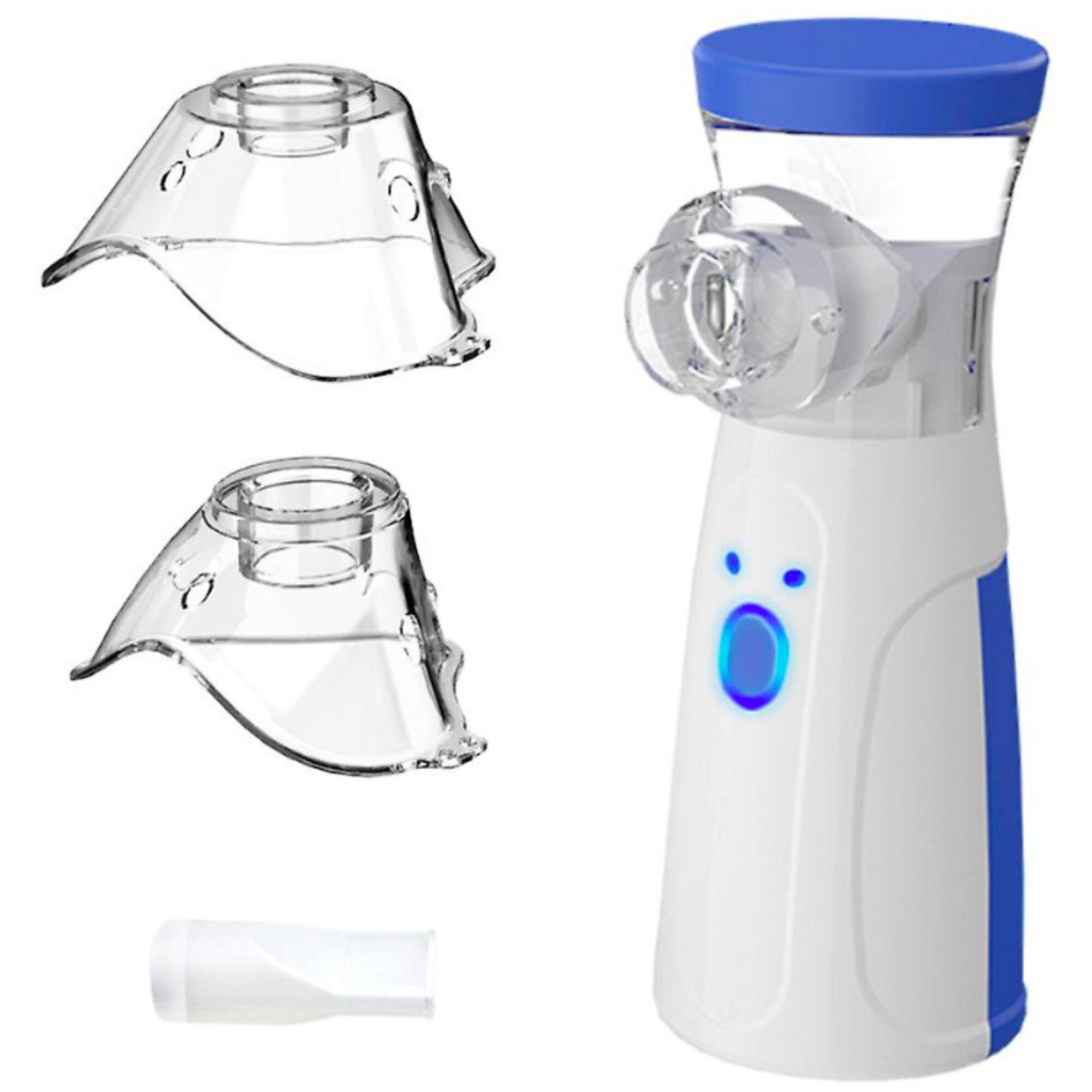 Inhalator nebulizator X-PART, portabil, set cu mască pentru copii și ...