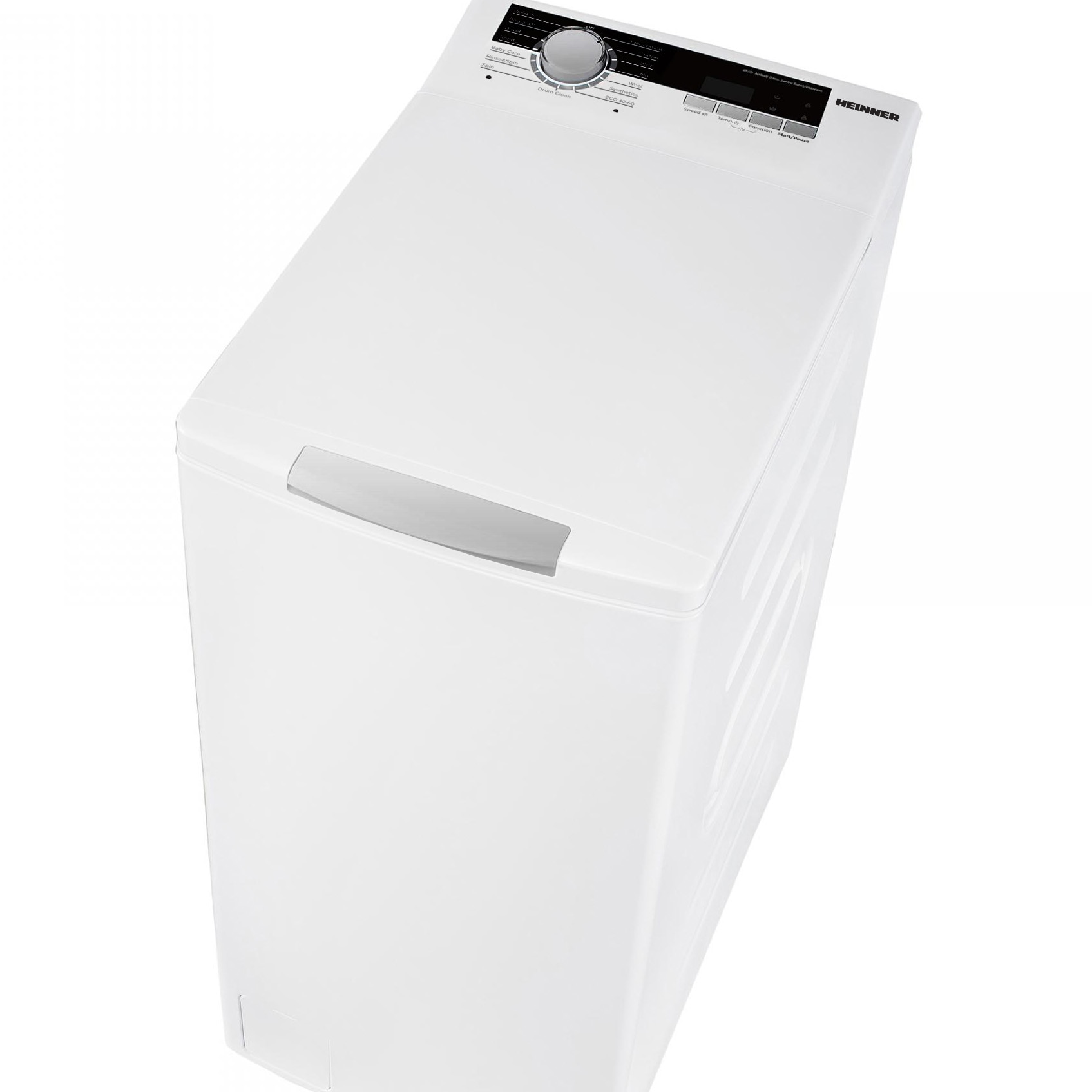 Heinner HWM-TL8013IVA++ felültöltős mosógép, 8 kg, 1300 fordulat/perc, A energiaosztály ...