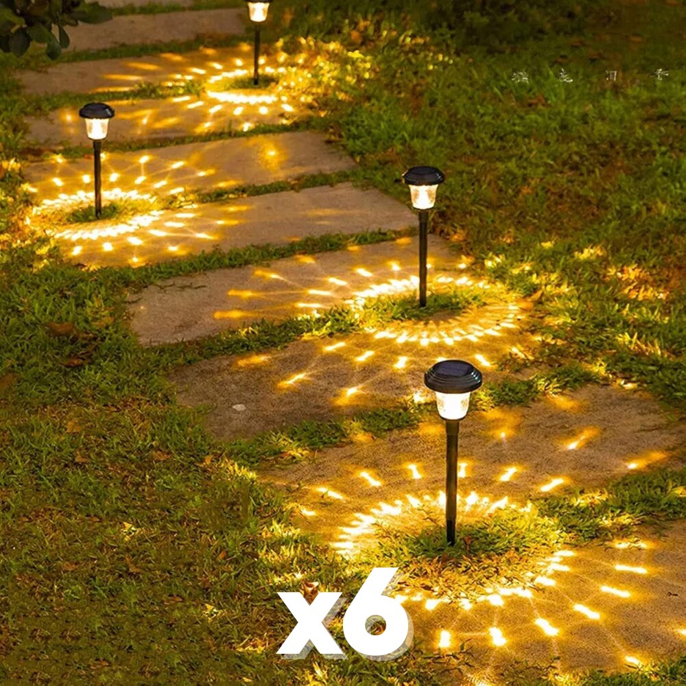 Set 6 lampi solare LED GNR Market, lumina calda, IP65, 35.5x8.5cm - eMAG.ro