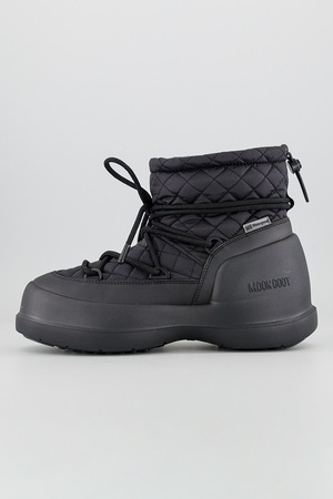 Moon Boot, Ghete cu detalii matlasate Mezzaluna, Negru, 38 - eMAG.ro