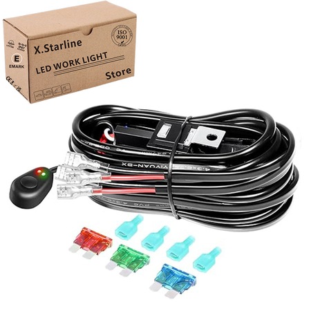 Cablaj pentru lumini de ceata Set de cabluri impermeabile Adaptor releu ...