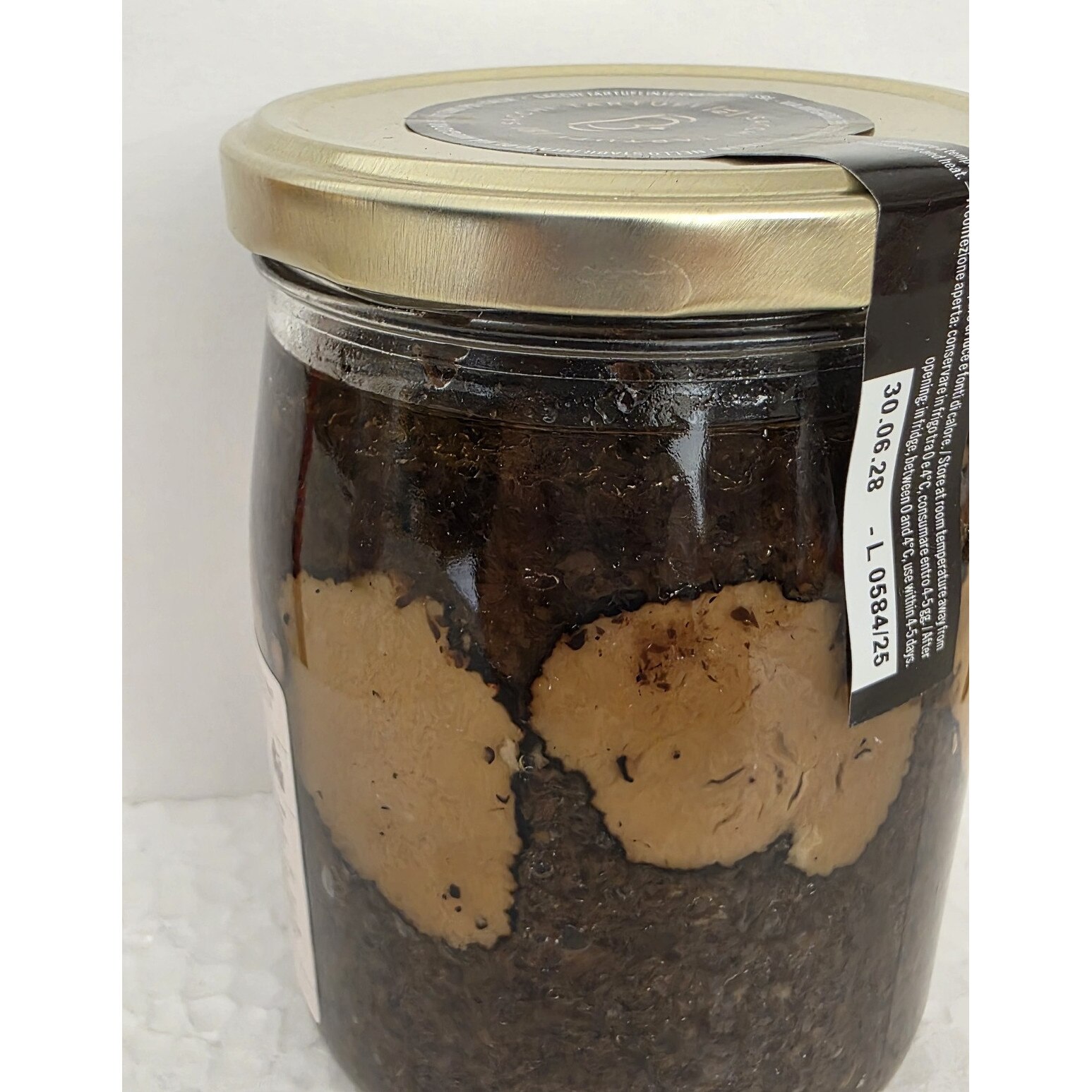 Sos regal de trufe 10% cu felii de trufe (Salsa Tartufata), 500 g - eMAG.ro