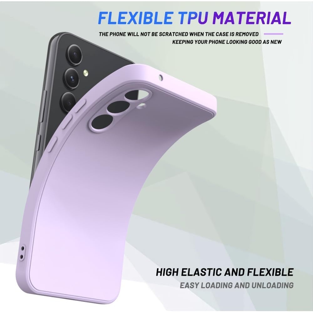 Husa telefon, pentru Samsung Galaxy A36, silicon lichid, protectie ...