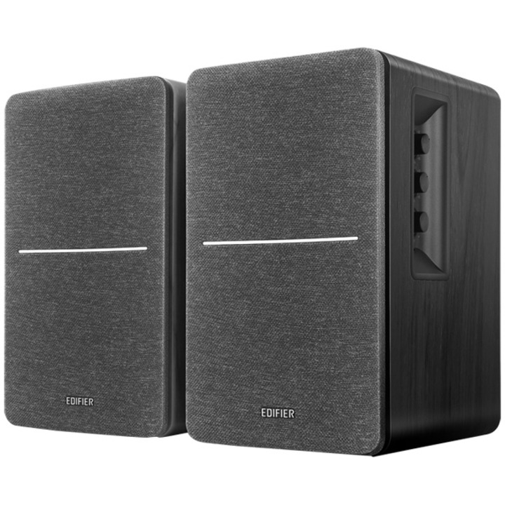 Boxe Edifier 2.0 R1280DBS-BK, 42W RMS, Bluetooth, Telecomanda wireless ...