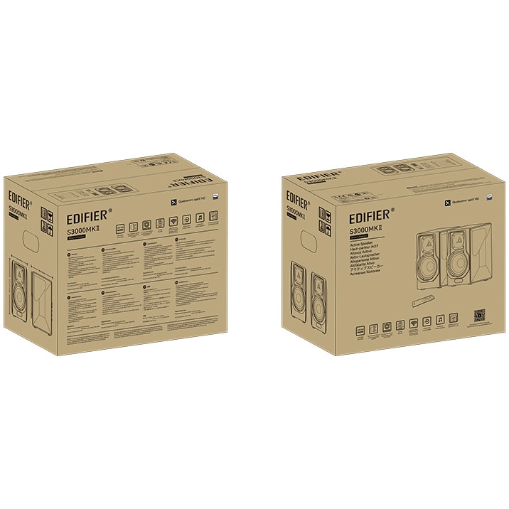 Boxe Edifier 2.0 S3000MKII, 256W RMS, Bluetooth, Telecomanda wireless ...