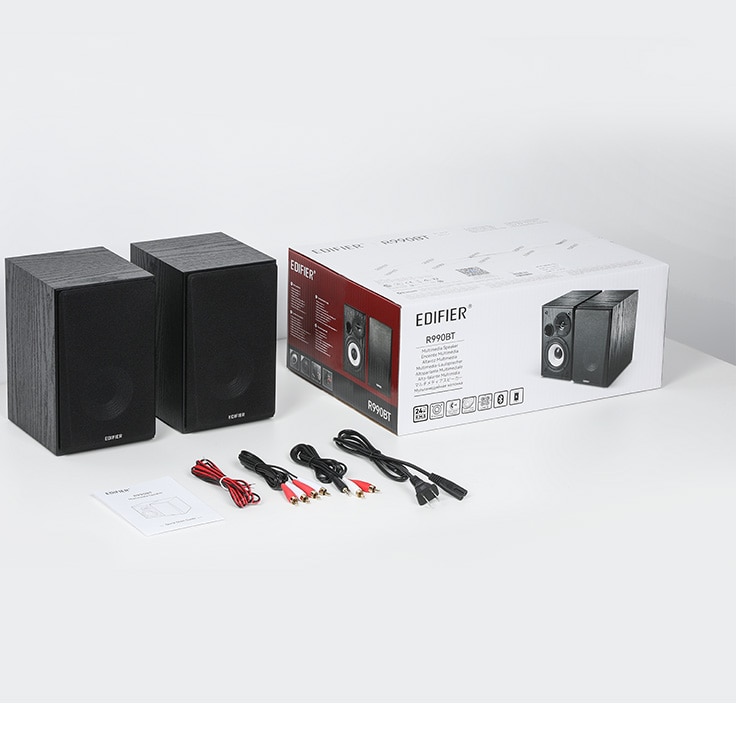 Boxe Edifier 2.0 R990BT, 24W RMS, Bluetooth v5.4, Dual RCA, Negru - eMAG.ro