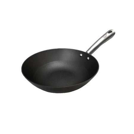Tigaie wok OTI, fonta tip fagure, 28cm, usoara, antiaderenta - eMAG.ro